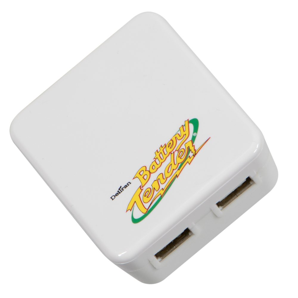 Battery Tender 5V, 2.1A Dual USB Wall Charger | Island Battery ...