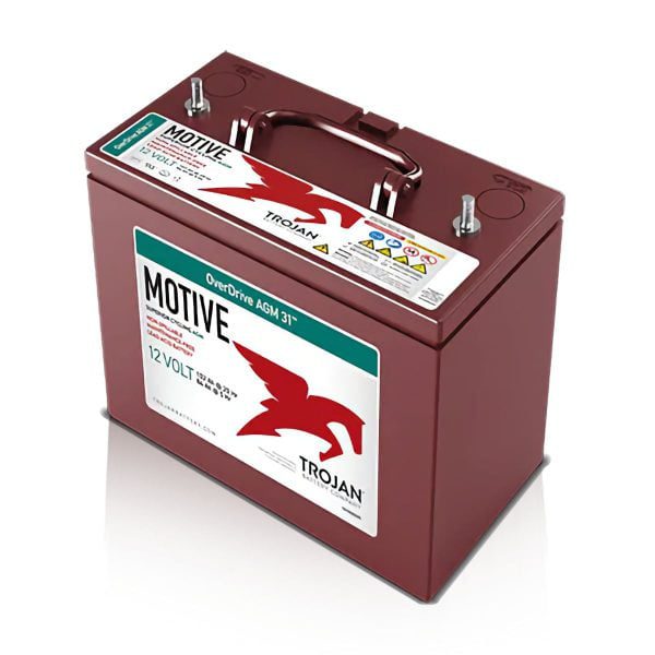 Trojan OverDrive™ AGM-31 12V-102Ah @ 20Hr-Rate AGM | Island Battery ...